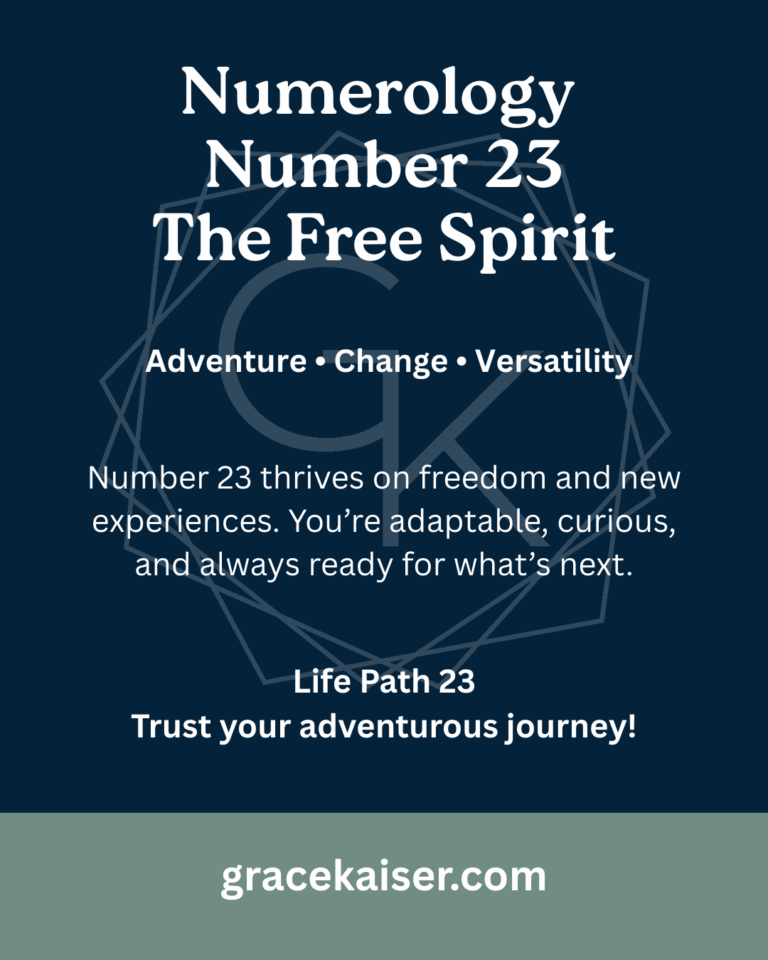 Numerology 23 Grace Kaiser Numerology 23 Grace Kaiser